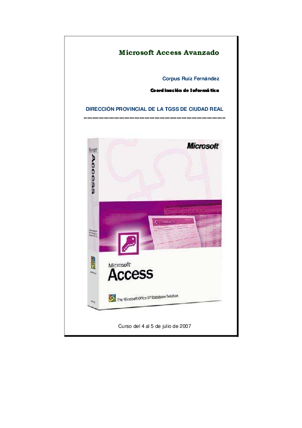 (PDF) Curso Access