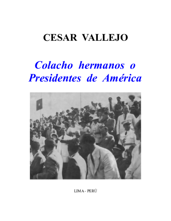 (PDF) 13669045-Cesar-Vallejo-Colacho-Hermanos