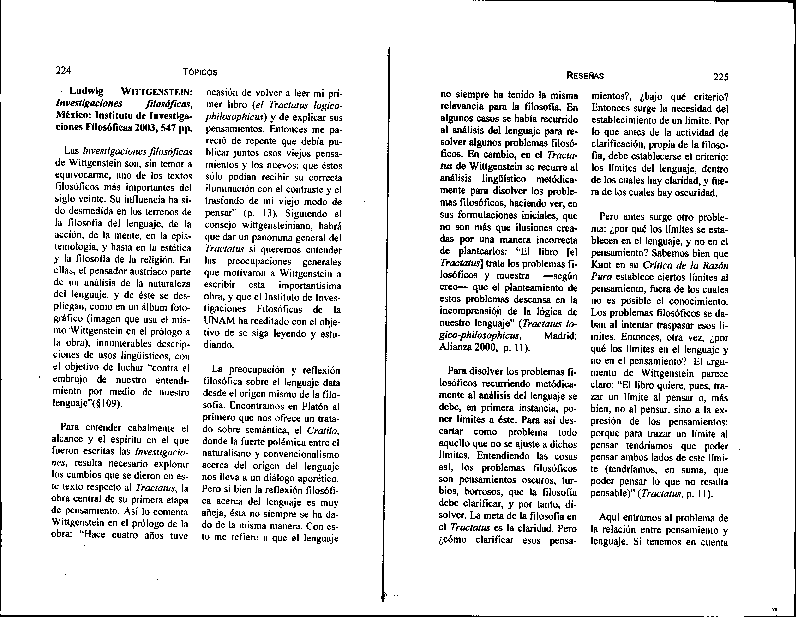 (PDF) Ludwig Wittgenstein, Investigaciones filosóficas