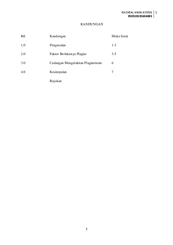 (DOC) THE ISSUES OF PLAGIARISM IN HIGHER EDUCATION (DOC) THE ISSUES OF PLAGIARISM IN HIGHER EDUCATION