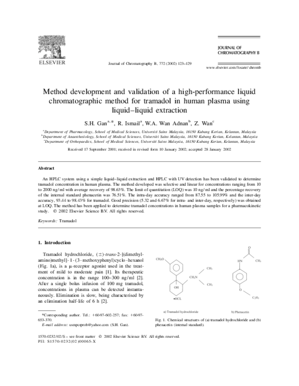 (PDF) Method development and validation of a high-performance liquid chromatographic method for ...