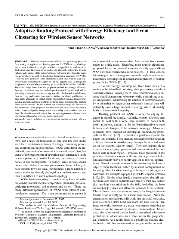 (PDF) PAPER IEICE/IEEE Joint Special Section on Autonomous ...