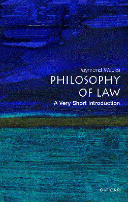 (PDF) philosophy of law