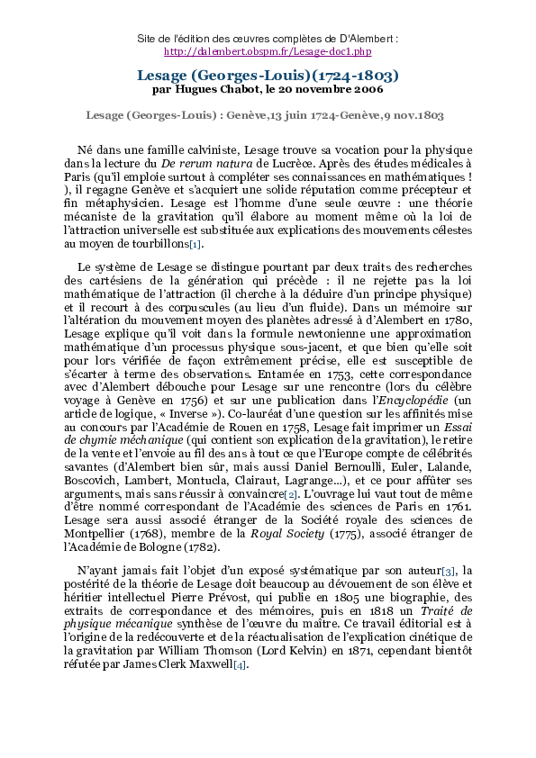 (PDF) Georges-Louis Lesage (1724-1803)