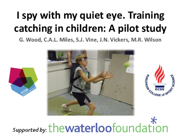 (PPT) I spy with my quiet eye. Training catching in children: A pilot study