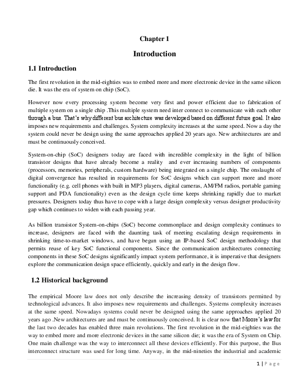Doc Efficient Bus Architecture For Mpsoc Design
