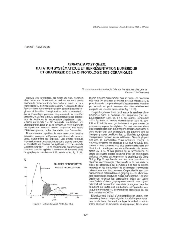 (PDF) Terminus post quem. Datation systèmatique et la représentation ...
