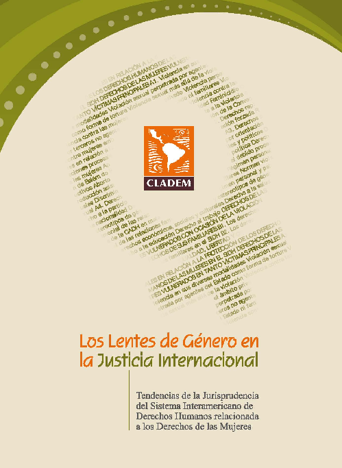 (PDF) Los lentes de género en la justicia internacional