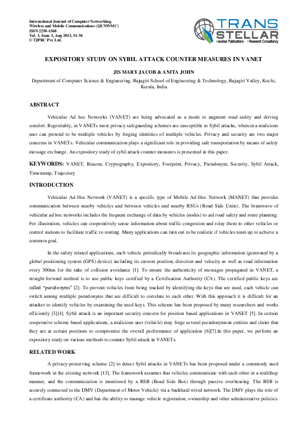 (PDF) International Journal of Computer Networking, Wireless and Mobile ...