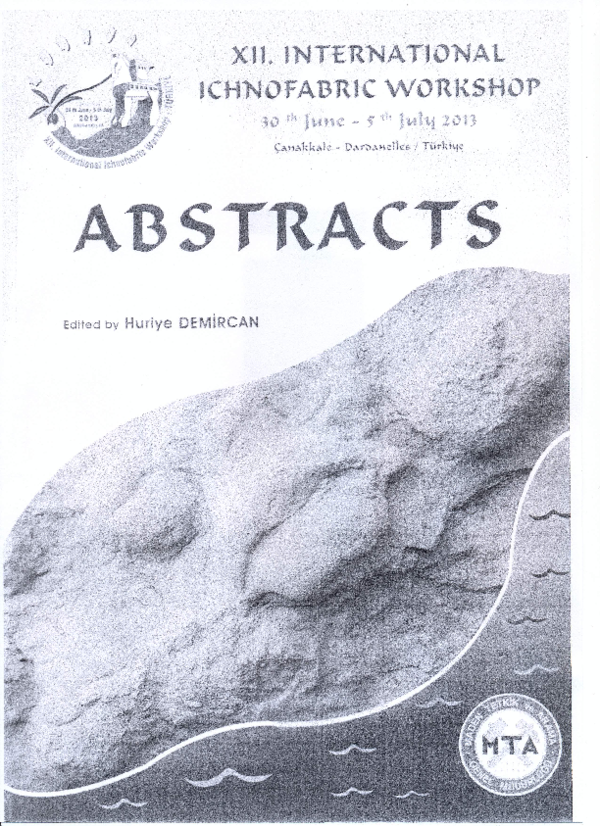 (PDF) Early Cambrian ichnofossils observed at the intracontinental rift ...