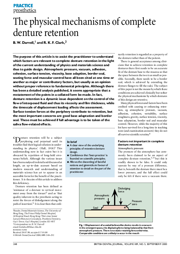 (PDF) 107 Physical Mechanisms retention