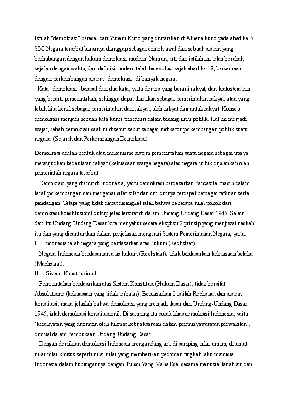 (DOC) demokrasi pancasila