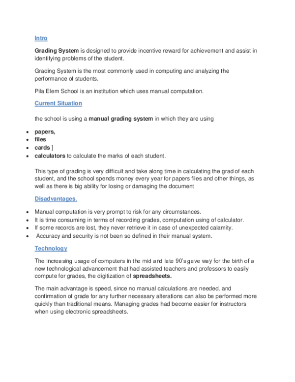 (DOC) presentation grading