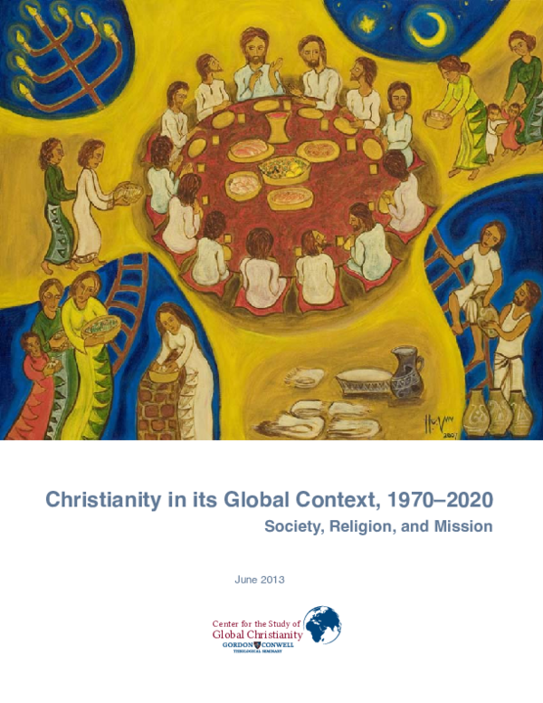 (PDF) Christianity in its Global Context, 1970-2020