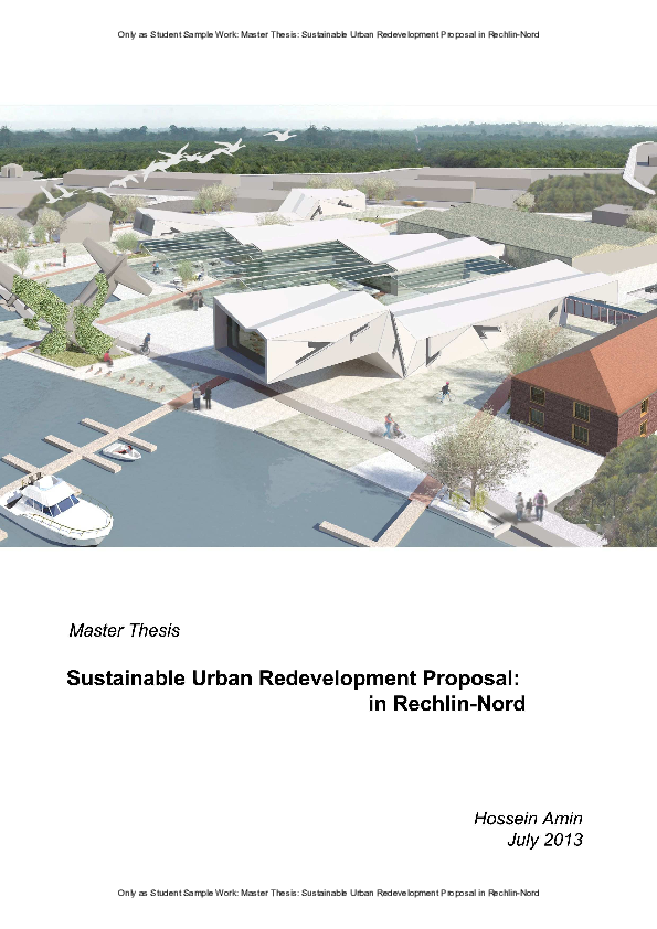 (PDF) Sample Work Pages from Sustanable Urban Redevelopment Proposal in ...