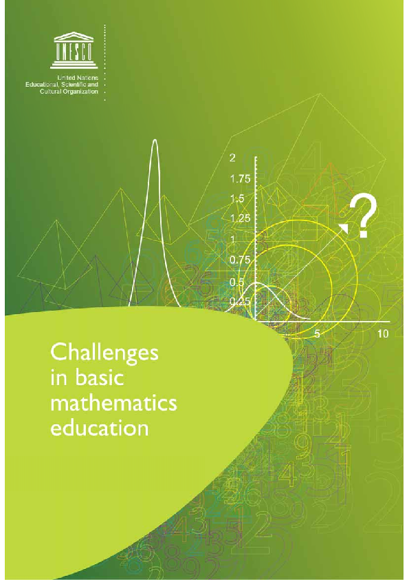 (PDF) CHALLENGES IN BASIC MATHEMATICS EDUCATION UNESCO
