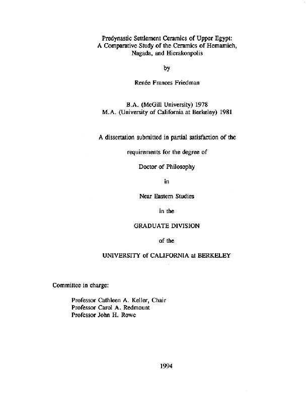 (PDF) Before the pyramids: the origins of Egyptian civilization | Emily ...
