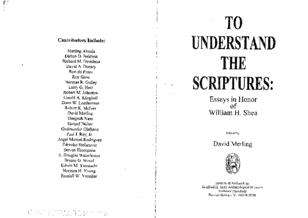 (PDF) Those Who Are Wise: The Maskilim in Daniel and the New Testament