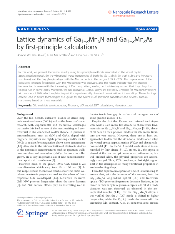 Lattice dynamics of Ga1−xMnxN and Ga1−xMnxAs by first-principle ...
