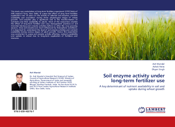 (PDF) Book: Soil enzyme activity under long-term fertilizer use