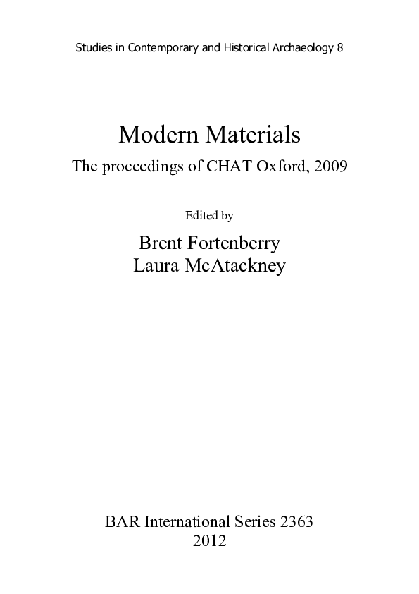 (PDF) Introduction: Materials Modern