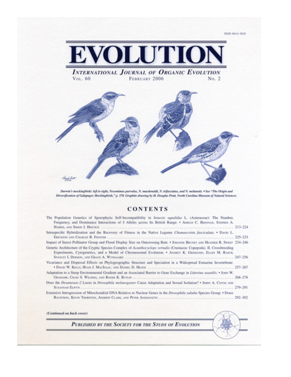 (PDF) THE ORIGIN AND DIVERSIFICATION OF GALAPAGOS MOCKINGBIRDS