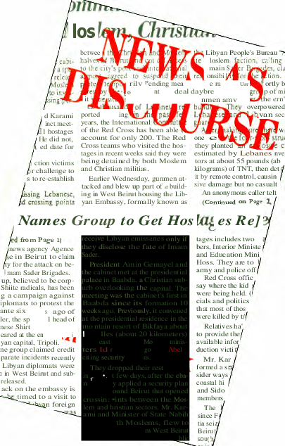 (PDF) Teun A van Dijk News as Discourse