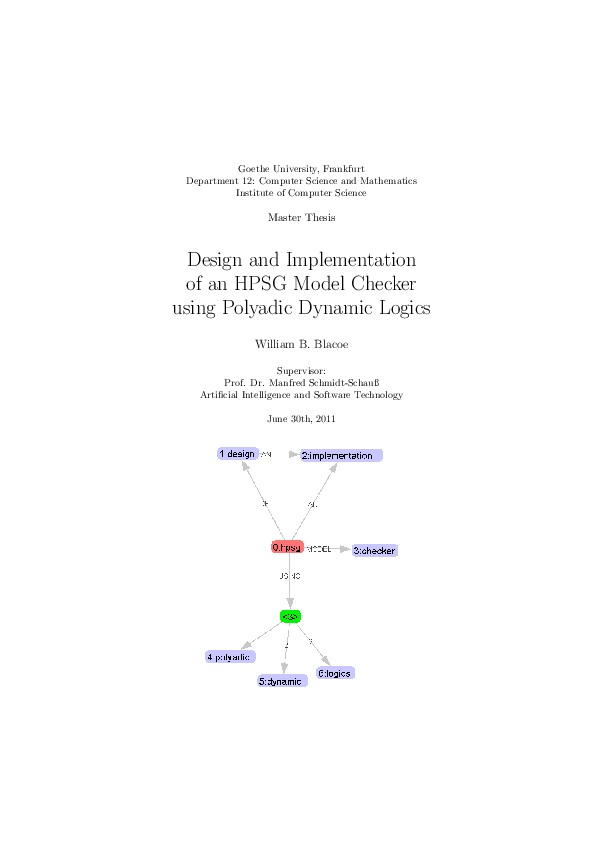 Pdf Design And Implementation Of An Hpsg Model Checker Using Polyadic Dynamic Logics 