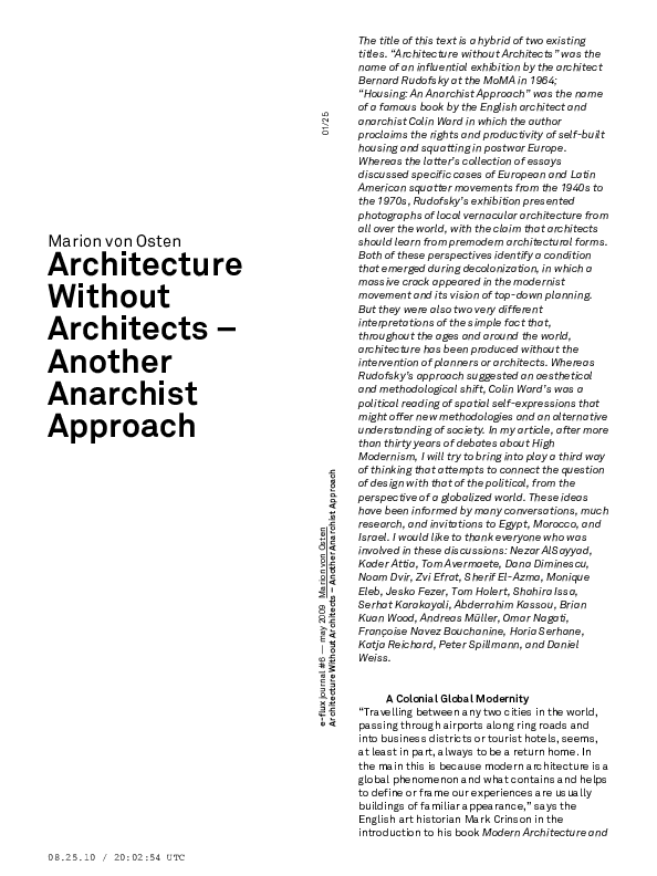 (PDF) Architecture-Without-Architects-Another-Anarchist-Approach-Marion ...