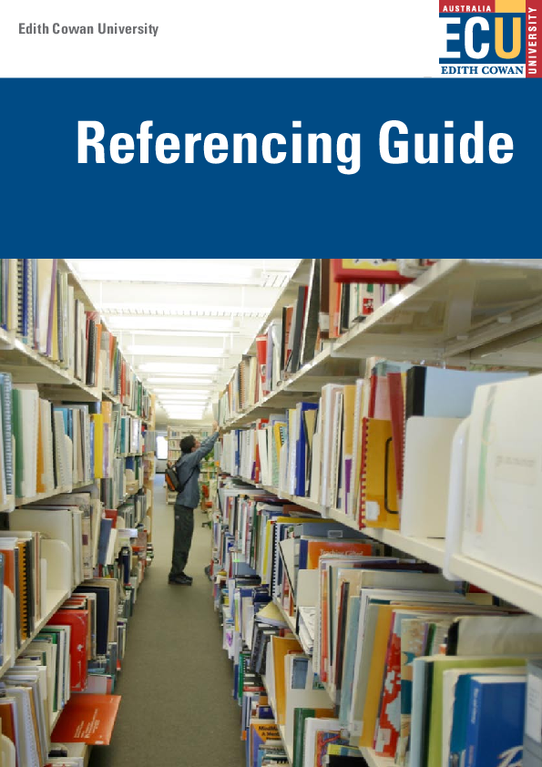 (PDF) Edith Cowan University Referencing Guide