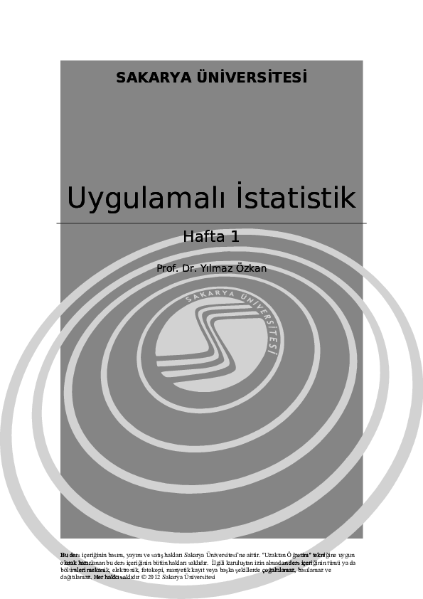 (DOC) Normal olasilik