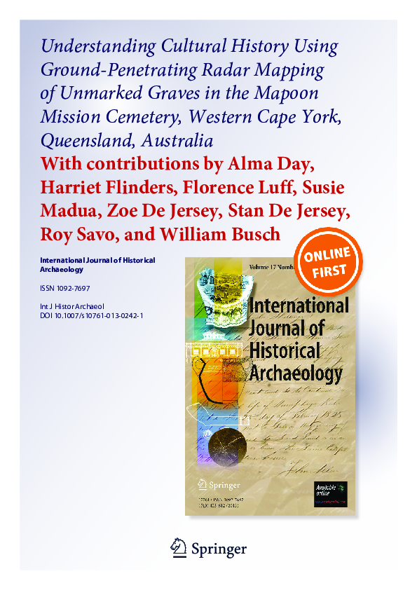 (PDF) Understanding Cultural History Using Ground-Penetrating Radar ...