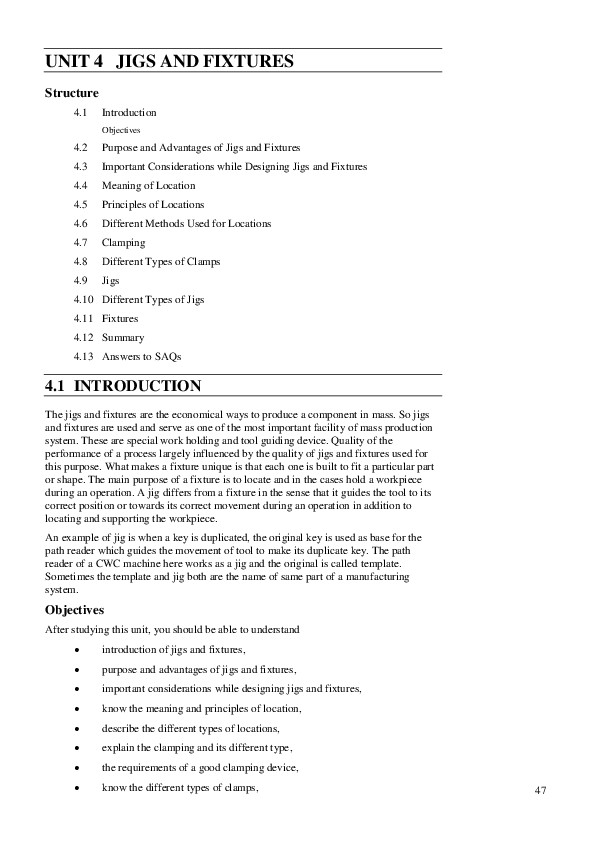 Jigs And Fixtures Pdf