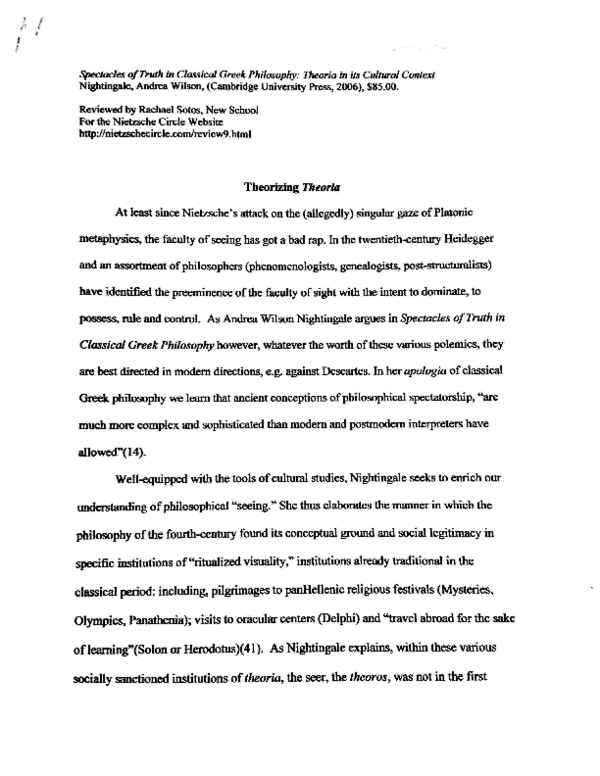 (PDF) Theorizing Theoria- Review of Spectacles of Truth in Classical ...