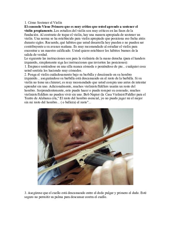 (DOC) Curso De Violin Espanol