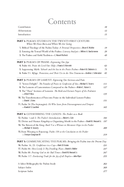 (PDF) The Psalms: Language for All Seasons of the Soul (Schmutzer & Howard)