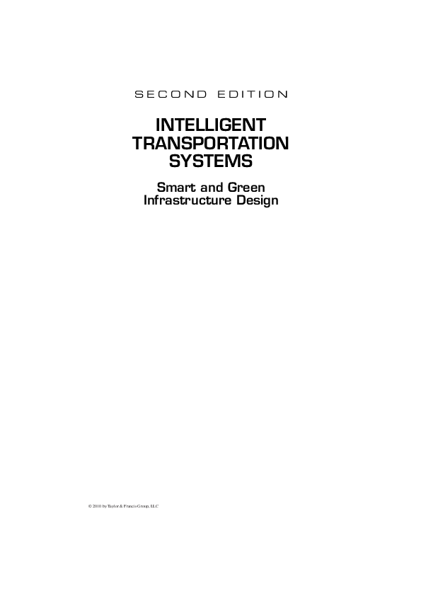 (PDF) Sumit Ghosh Tony S Lee Intelligent Transportation Systems