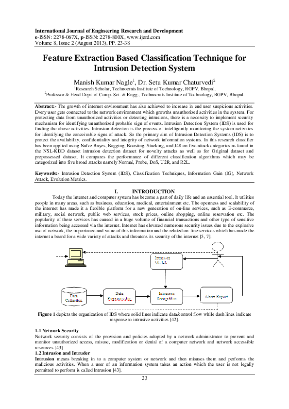 (PDF) International Journal of Engineering Research and Development ...