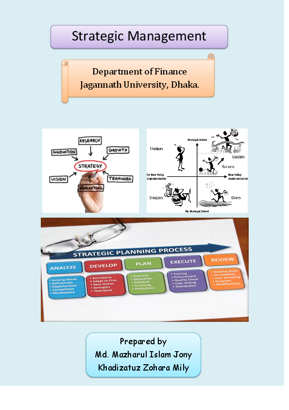(PDF) Strategic Management