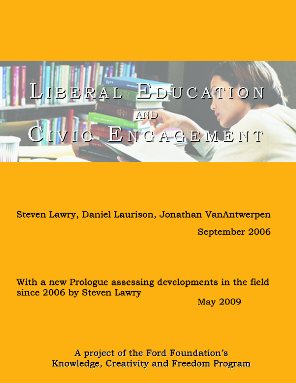 (PDF) LIBERAL EDUCATION AND CIVIC ENGAGEMENT A Project of The Ford ...