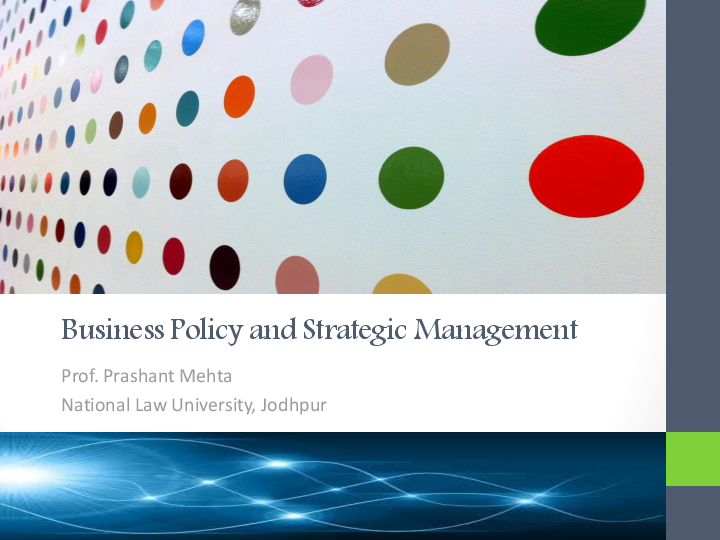 (PPT) Chapter 2 Business Policy and Strategic Management