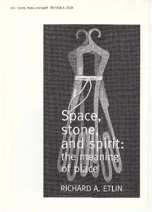 (PDF) Space, Stone, and Spirit: The Meaning of Place