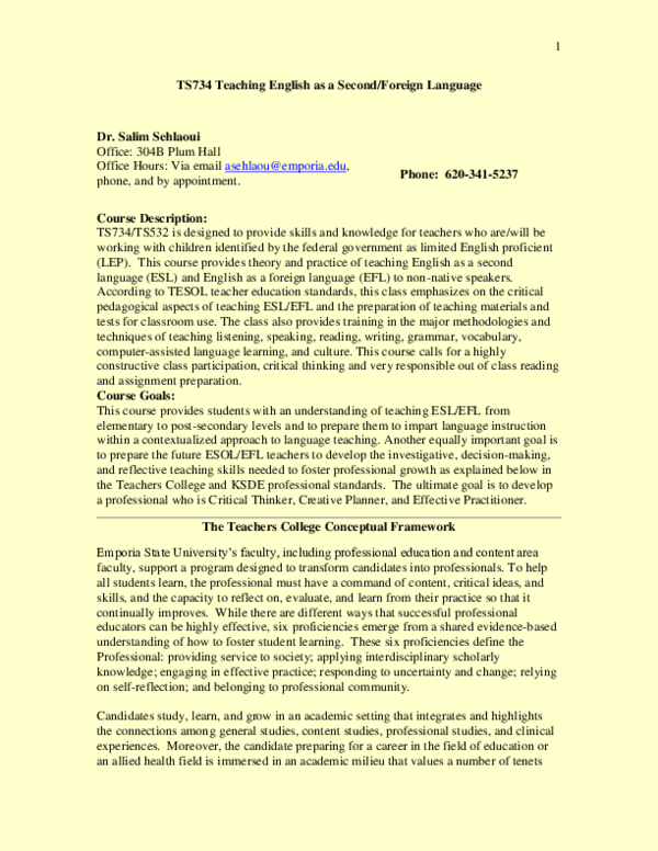 (PDF) TS734Teaching Englishasa Second Foreign Language