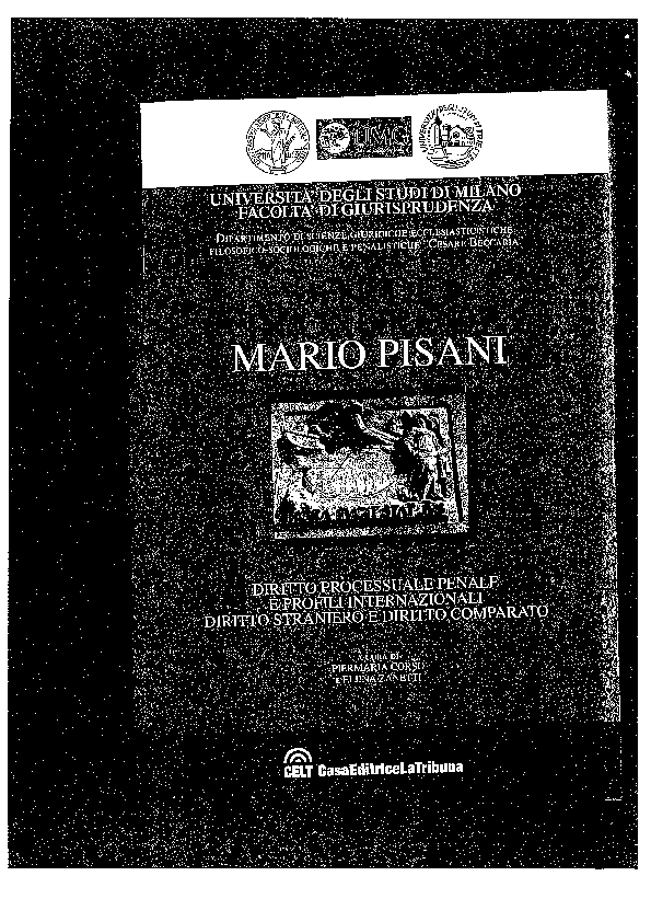 (PDF) Le vittime nel procedimento davanti alla Corte Penale ...