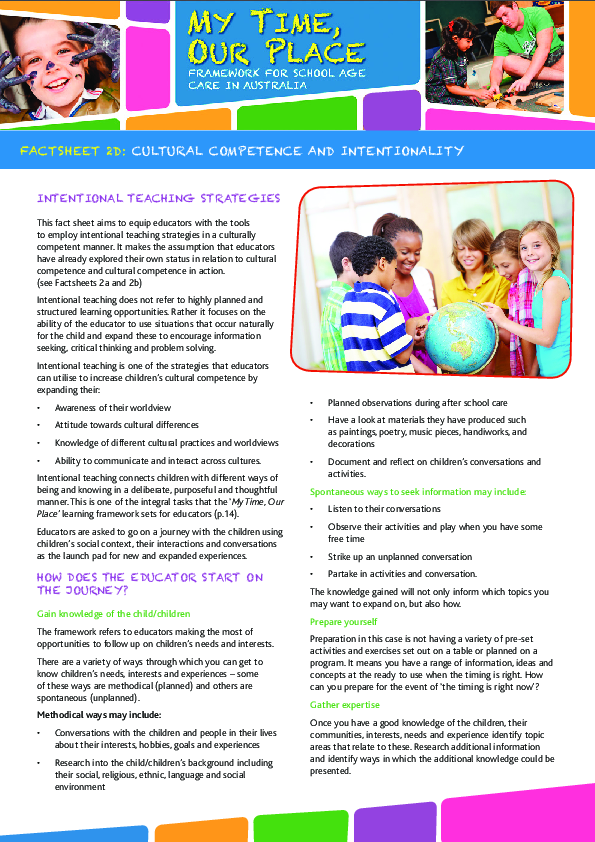 (PDF) Cultural Competence and Intentionality