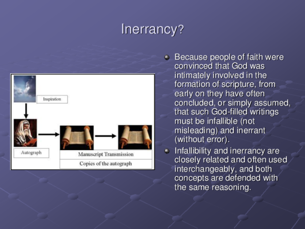 (PPT) Inerrancy