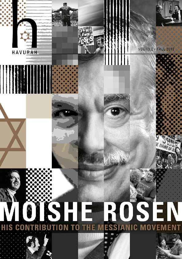 (PDF) Moishe Rosen: His Contribution to the Messianic Movement