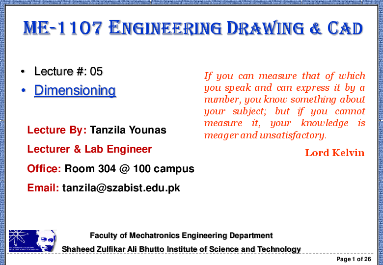 (PDF) Engineering Drawing