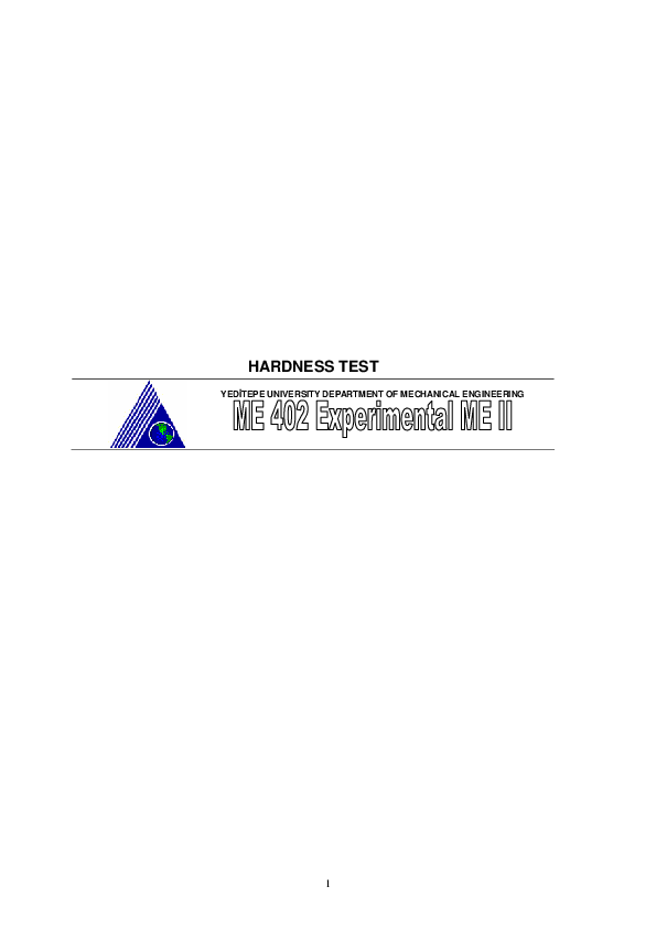 (PDF) hardness test