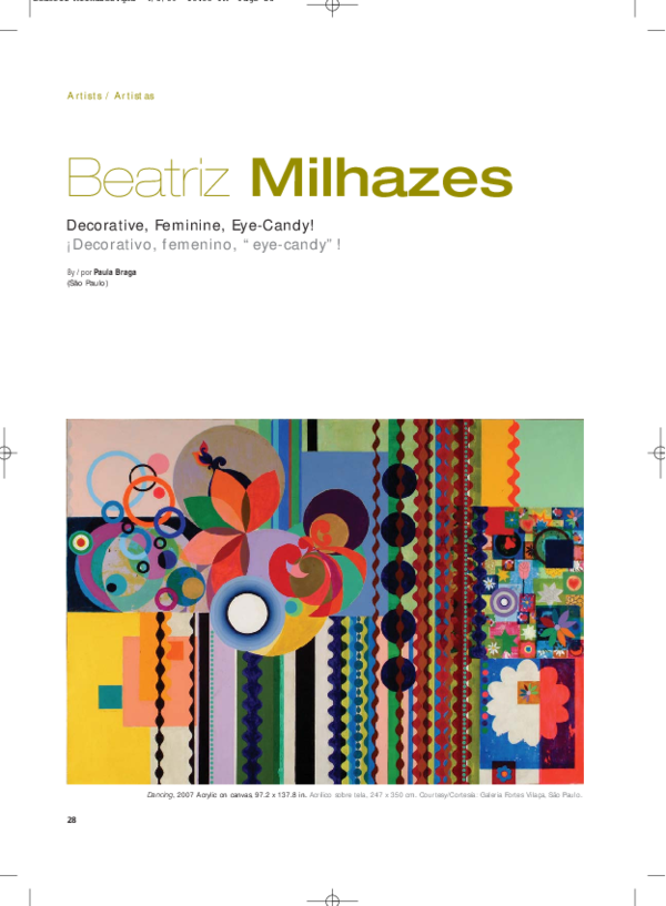 (PDF) Beatriz Milhazes 1